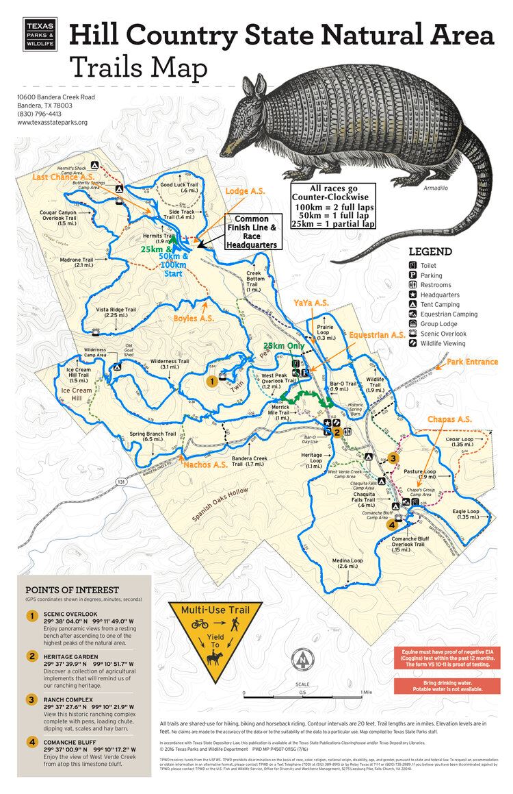 HOKA Bandera Endurance Trail Race