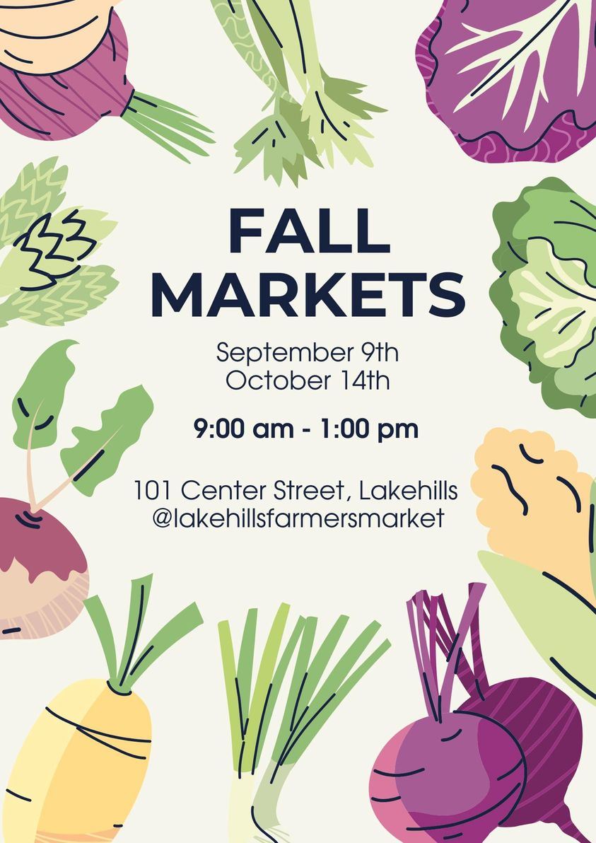 FALL MARKET IN LAKEHILLS
