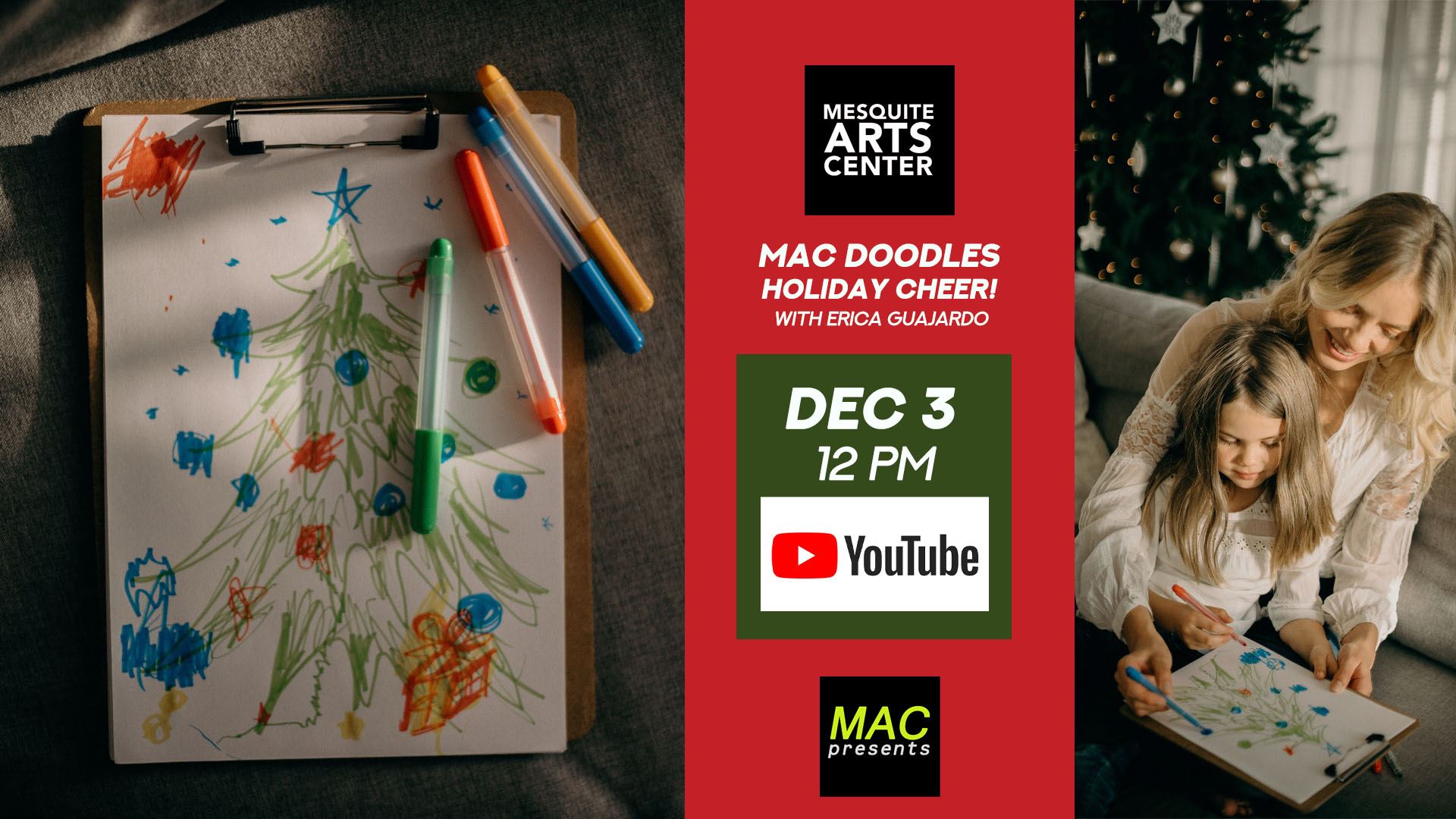 MAC Doodles: Holiday Cheer!