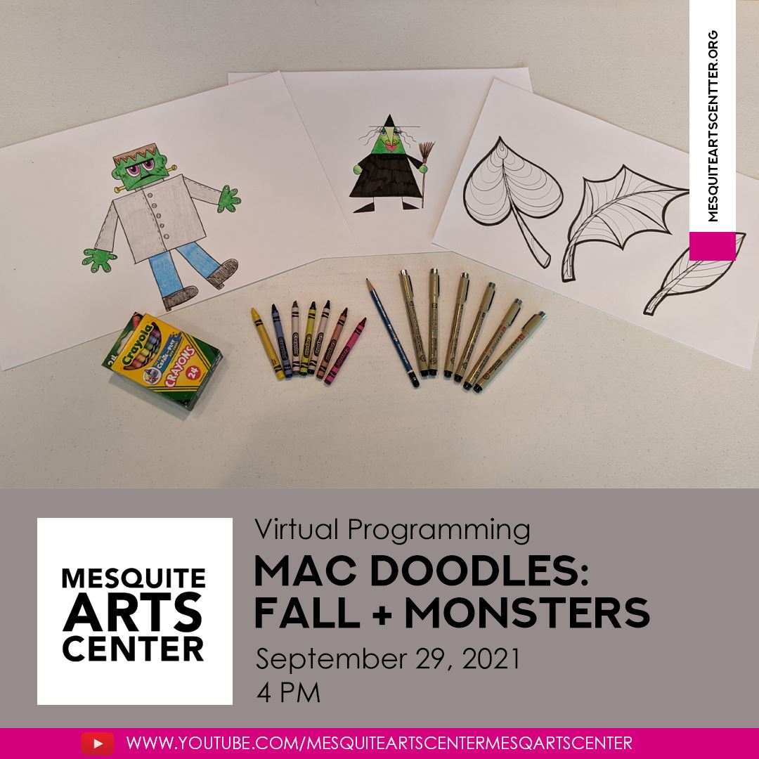 MAC Doodles: Fall + Monsters