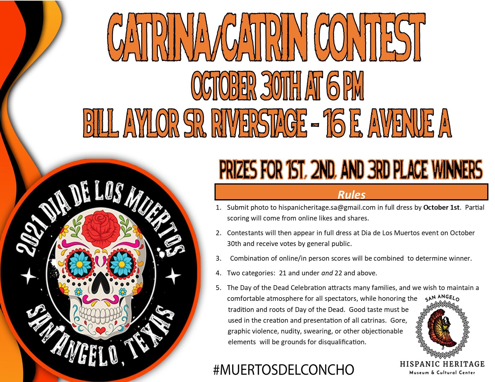 Día de los Muertos Catrin/Catrina Contest