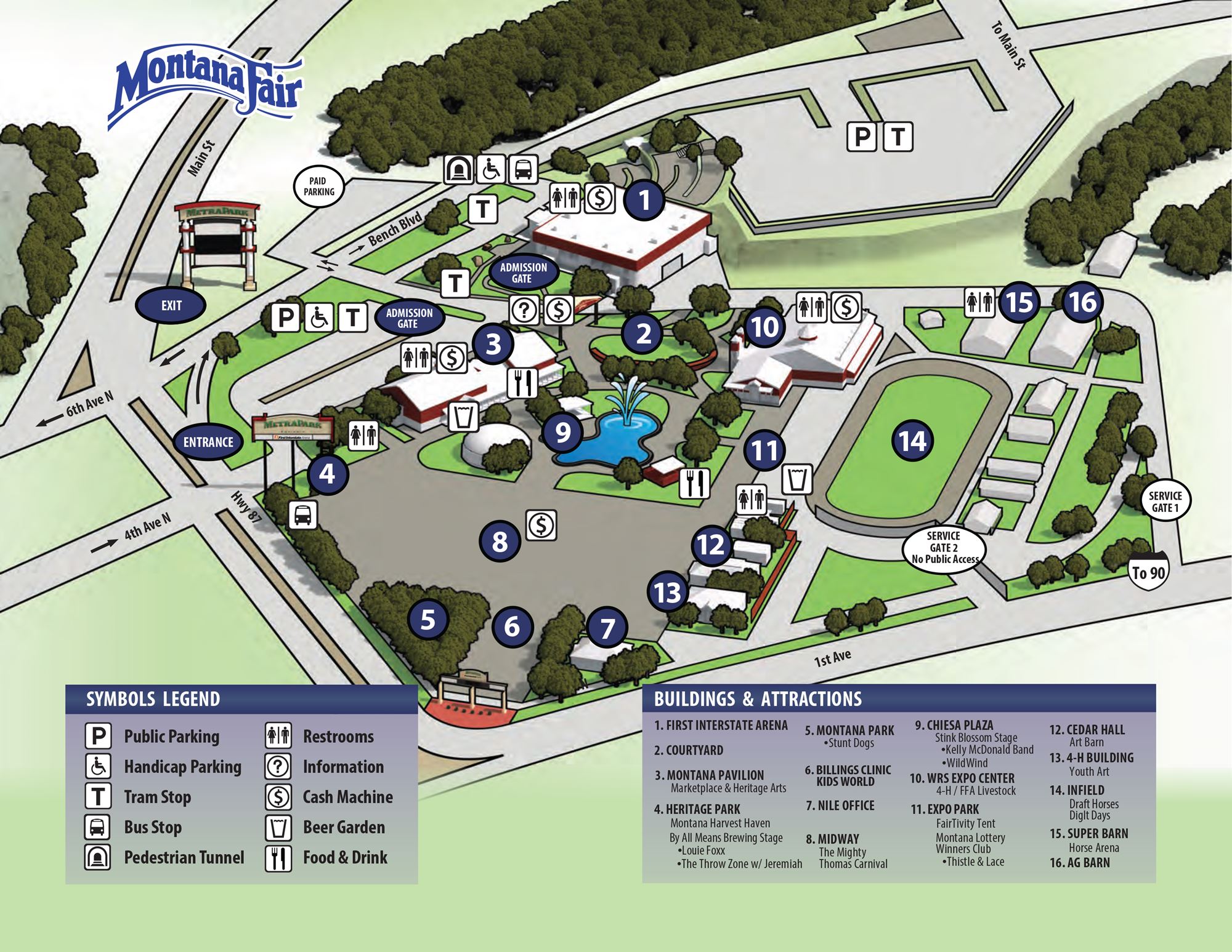 Grounds Map