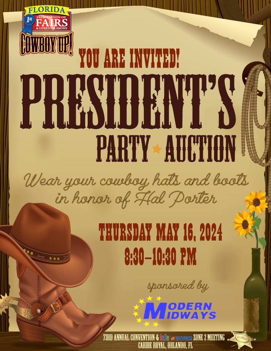 PRESIDENT'S PARTY in Honor of Hal Porter