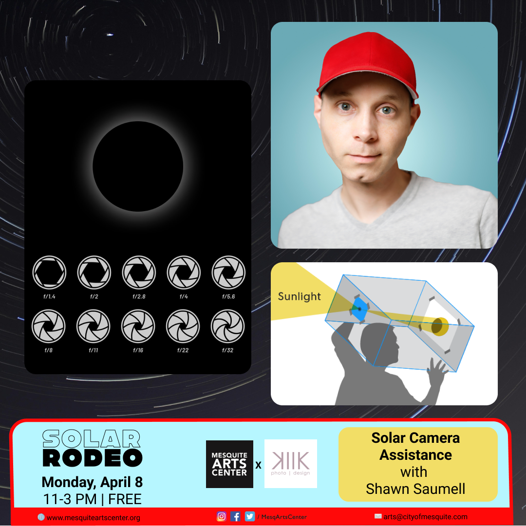 Solar Eclipse Rodeo at Mesquite Arts Center