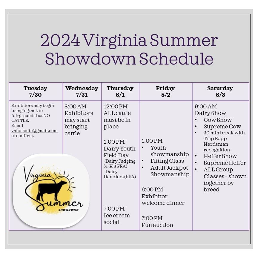 Virginia Summer Showdown