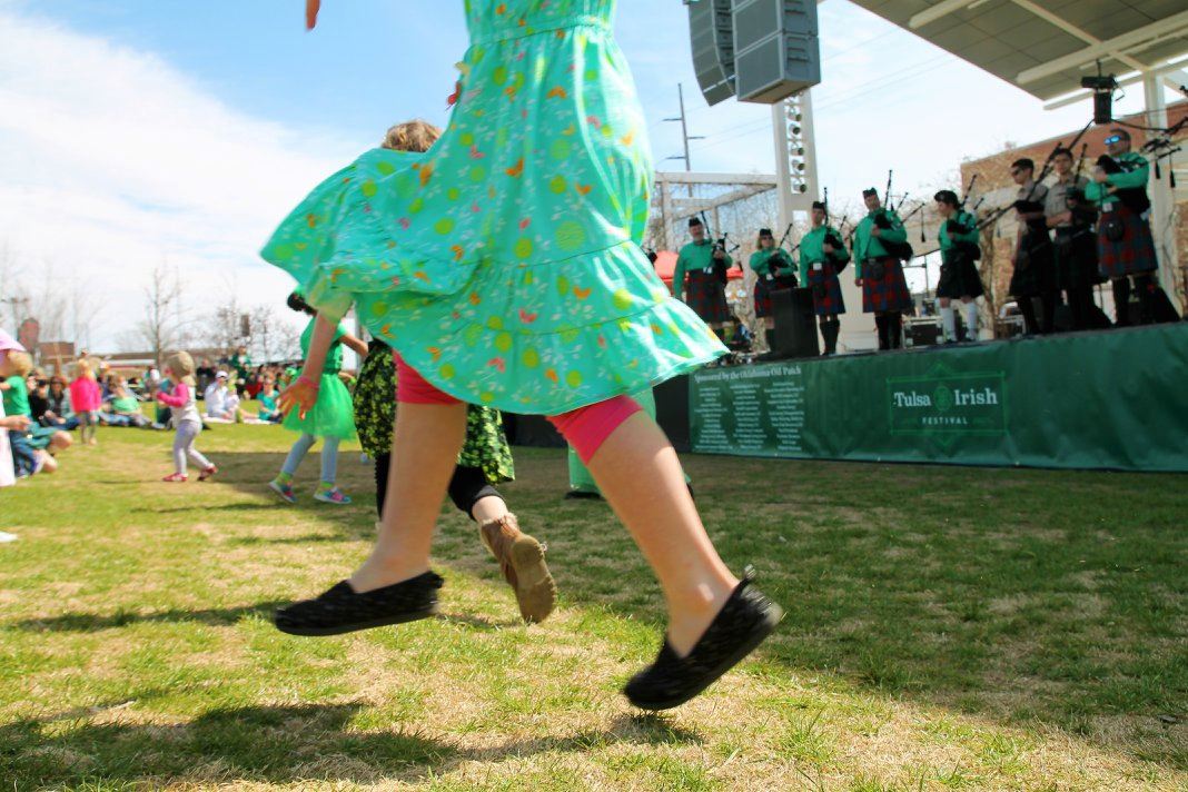 Kids Zone at the Tulsa Irish Festival