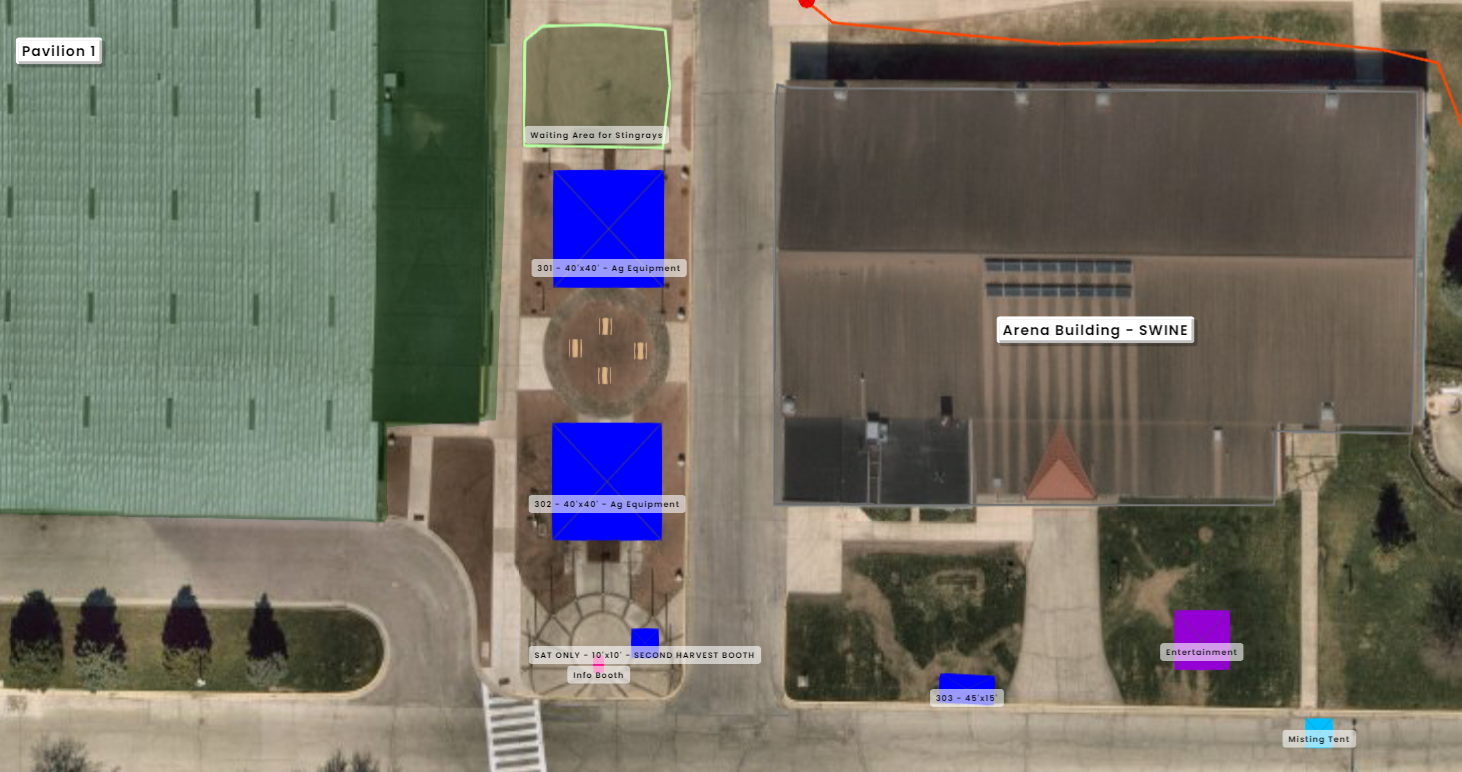 Vendor Map - Outside