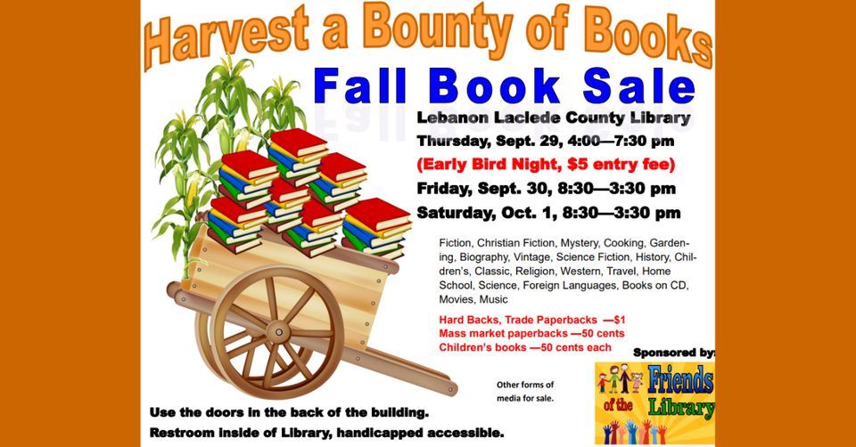 Friends Fall Book Sale