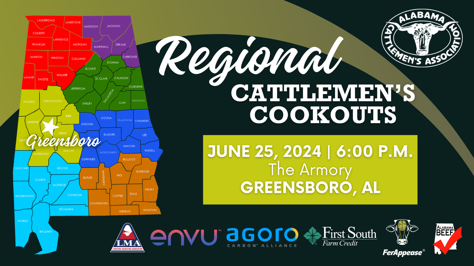 Regional Cattlemen's Cookout- Greensboro, AL