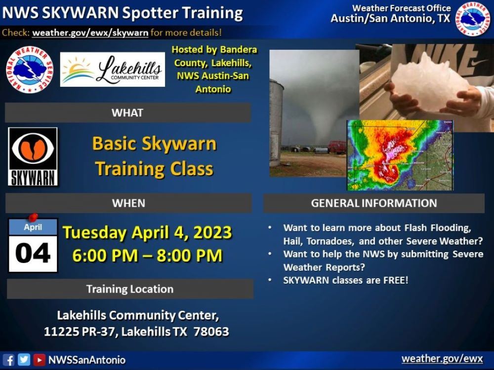 WEATHER SPOTTER TRAINING