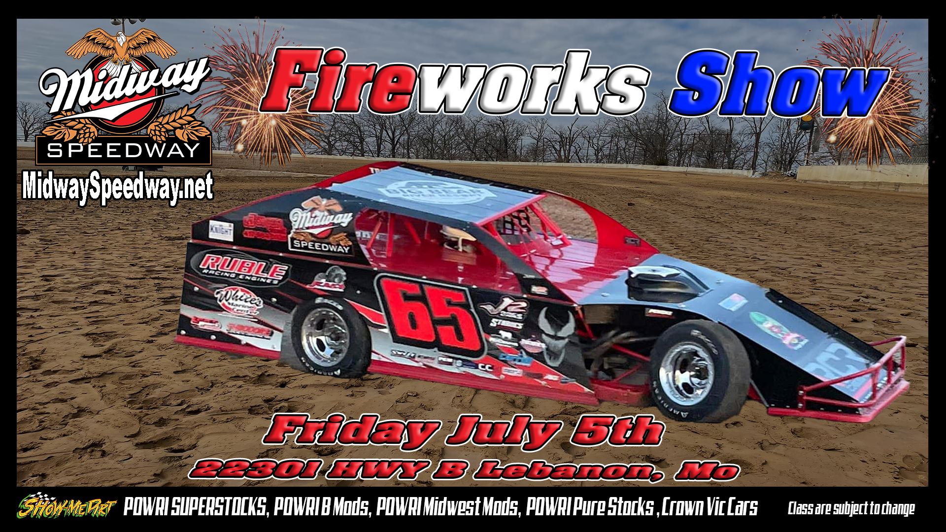 Opening Night at the Midway Speedway