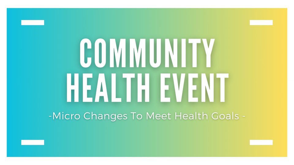 Community Health Event