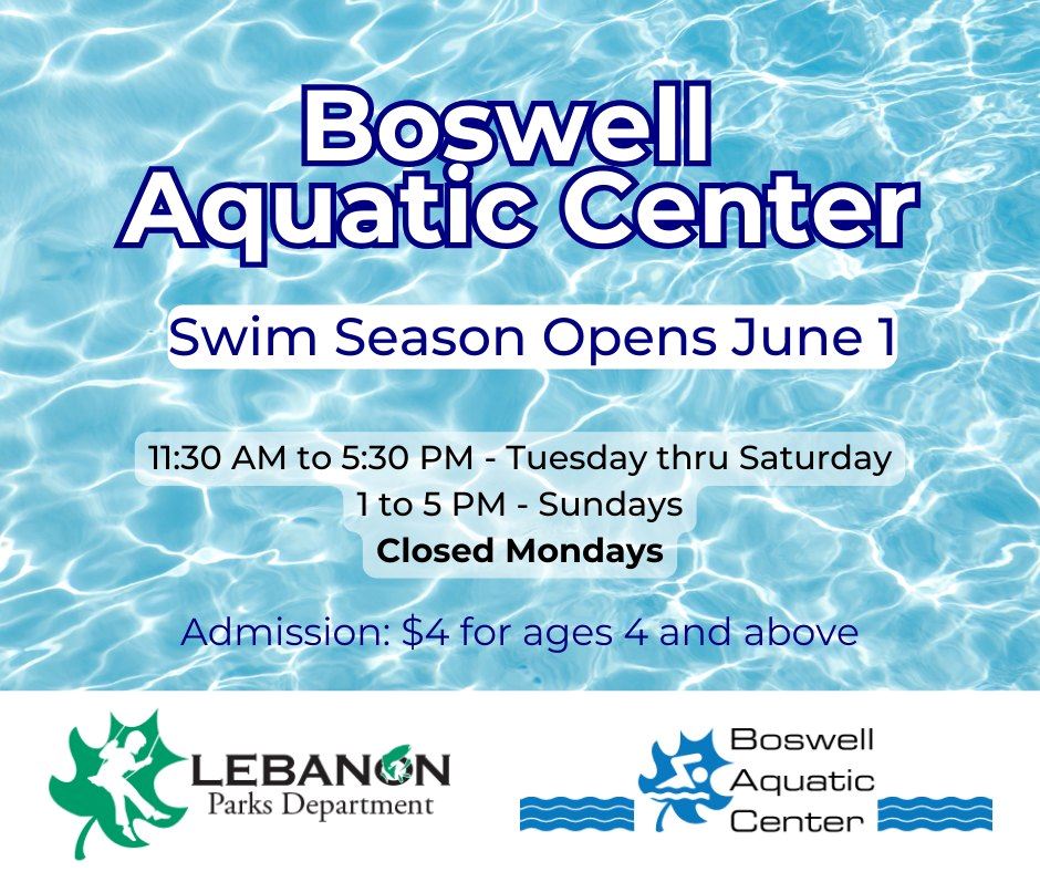 Boswell Aquatic Center Opening Day 2024
