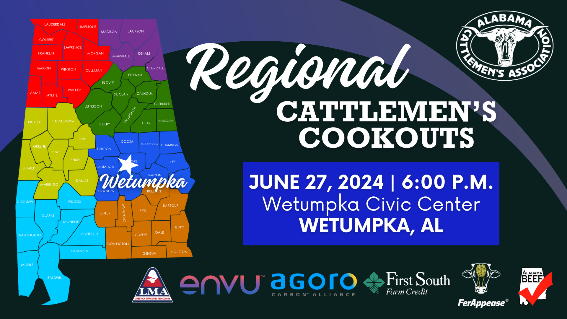 Regional Cattlemen's Cookout- Wetumpka, AL