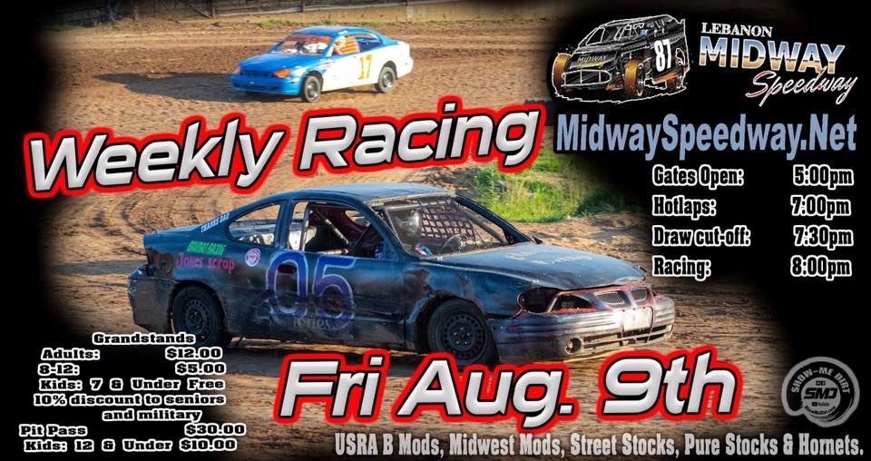Midway Speedway Weekly Race