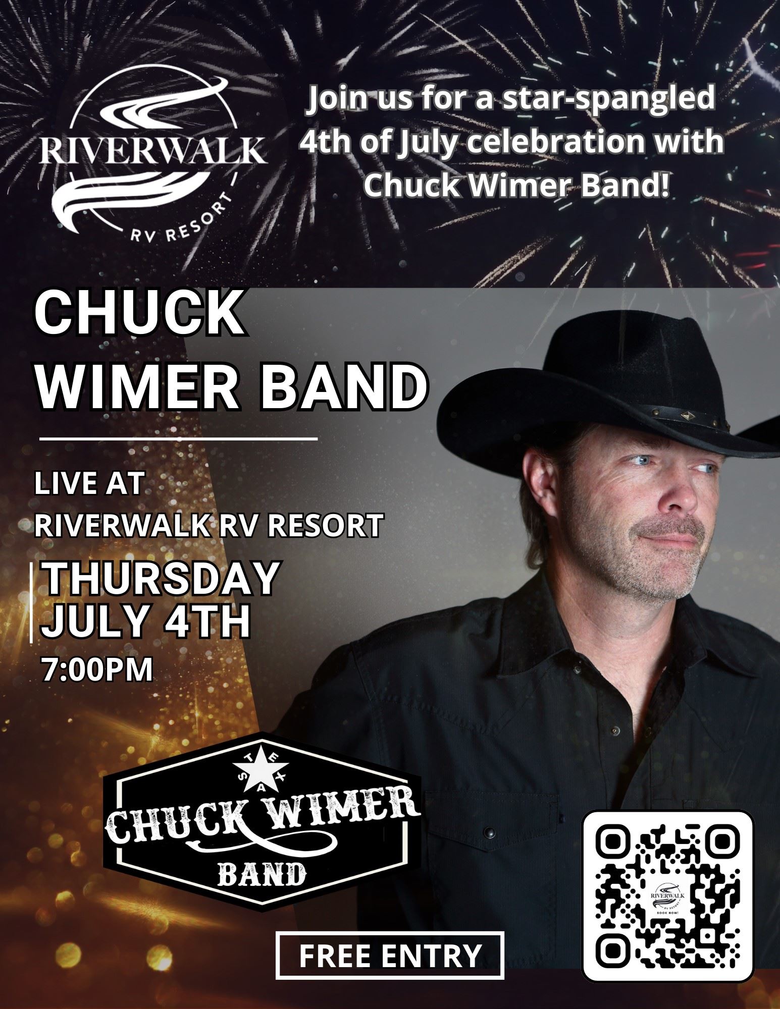CHUCK WIMER BAND AT RIVERWALK RESORT