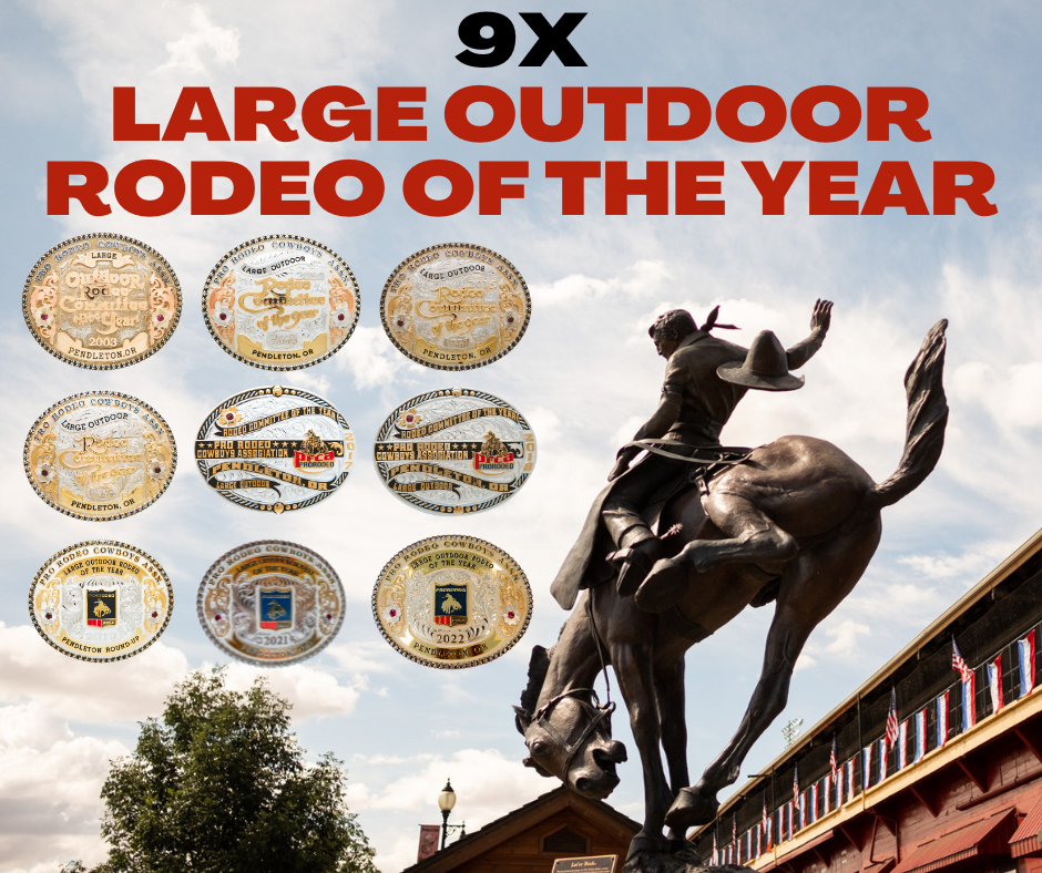 LARGE OUTDOOR RODEO OF THE YEAR