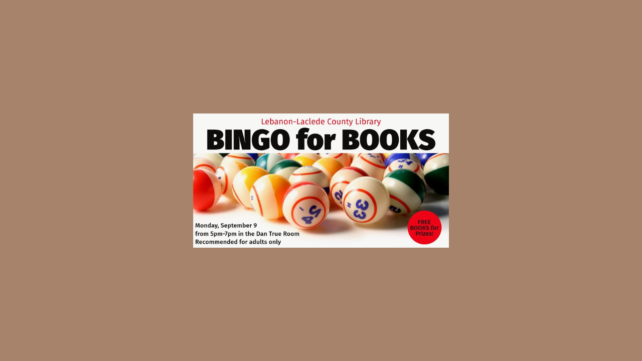 BINGO for BOOKS