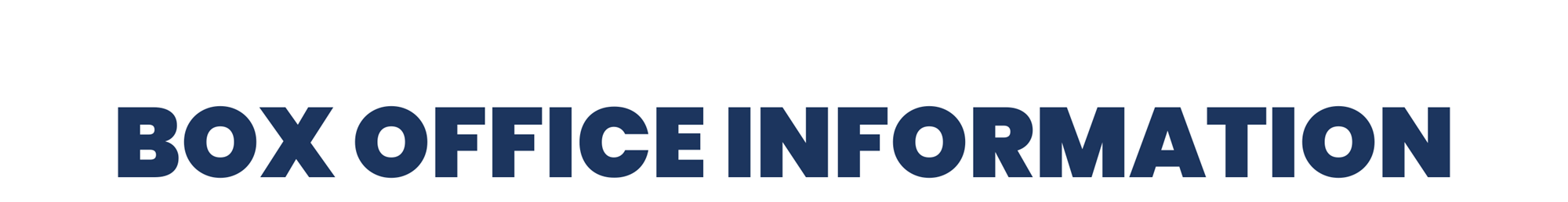 Box Office Information