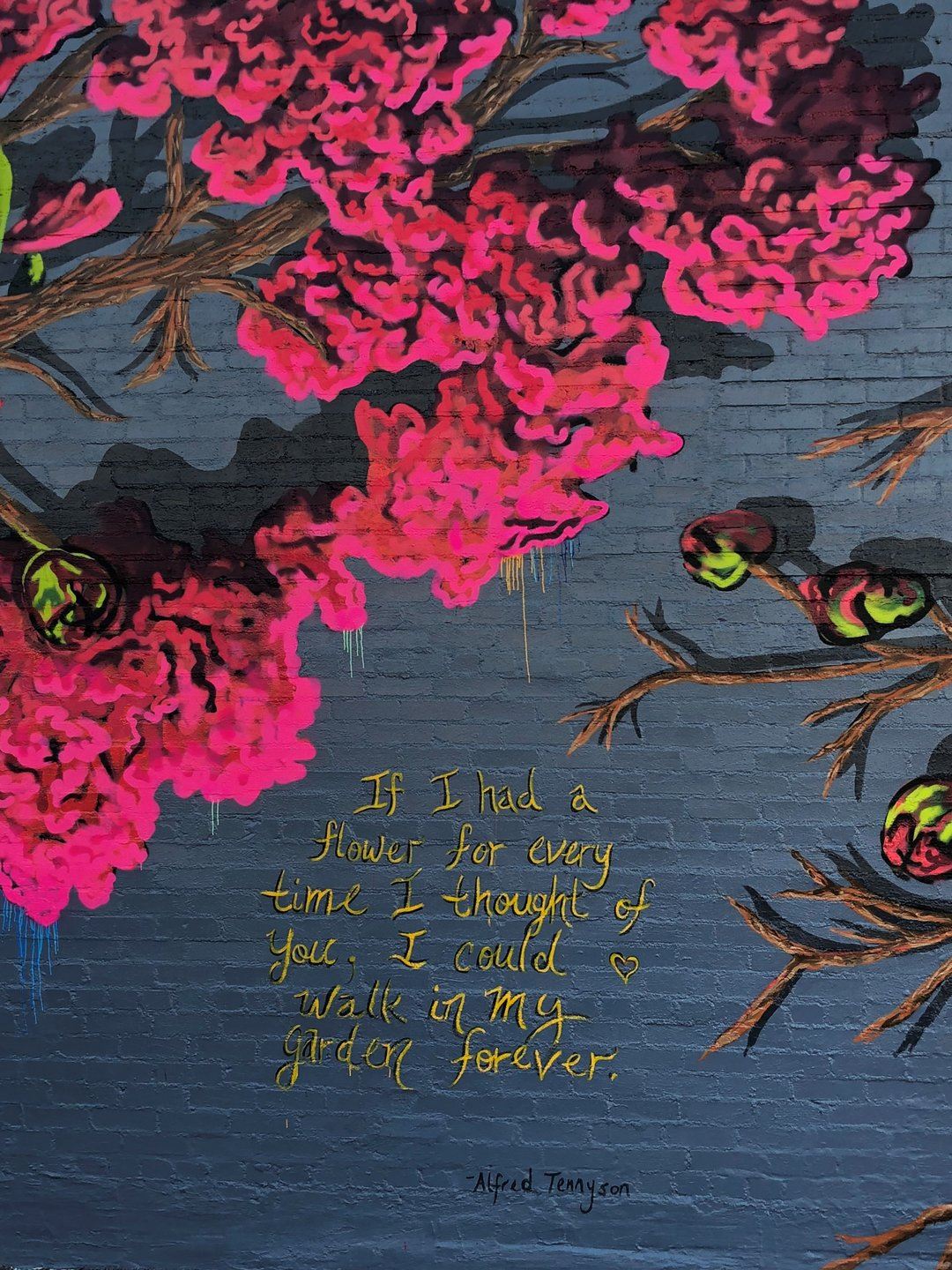 Calina Mishay Johnson Crape Myrtle Mural