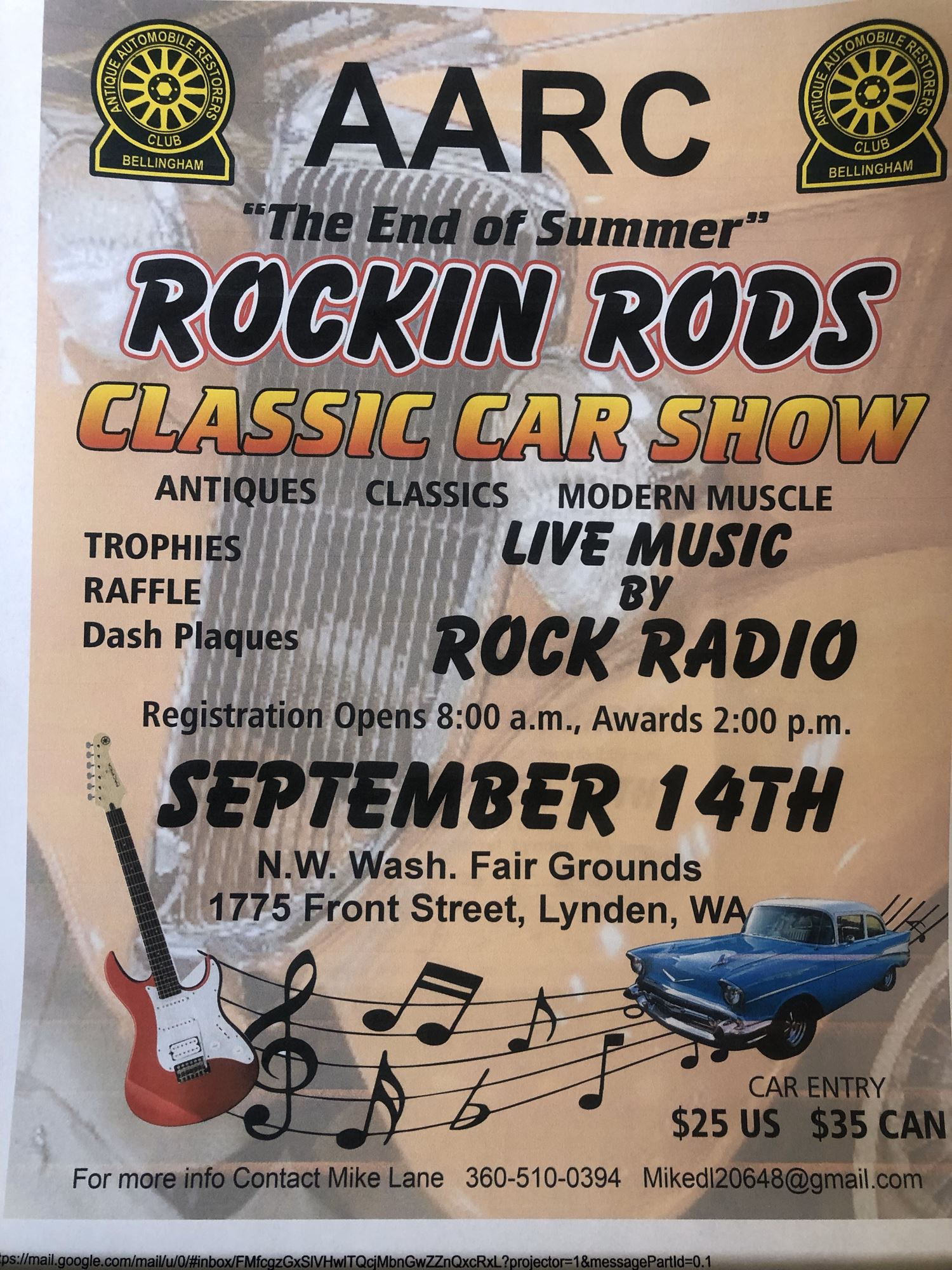 AARC Rockin Rods Classic Car Show
