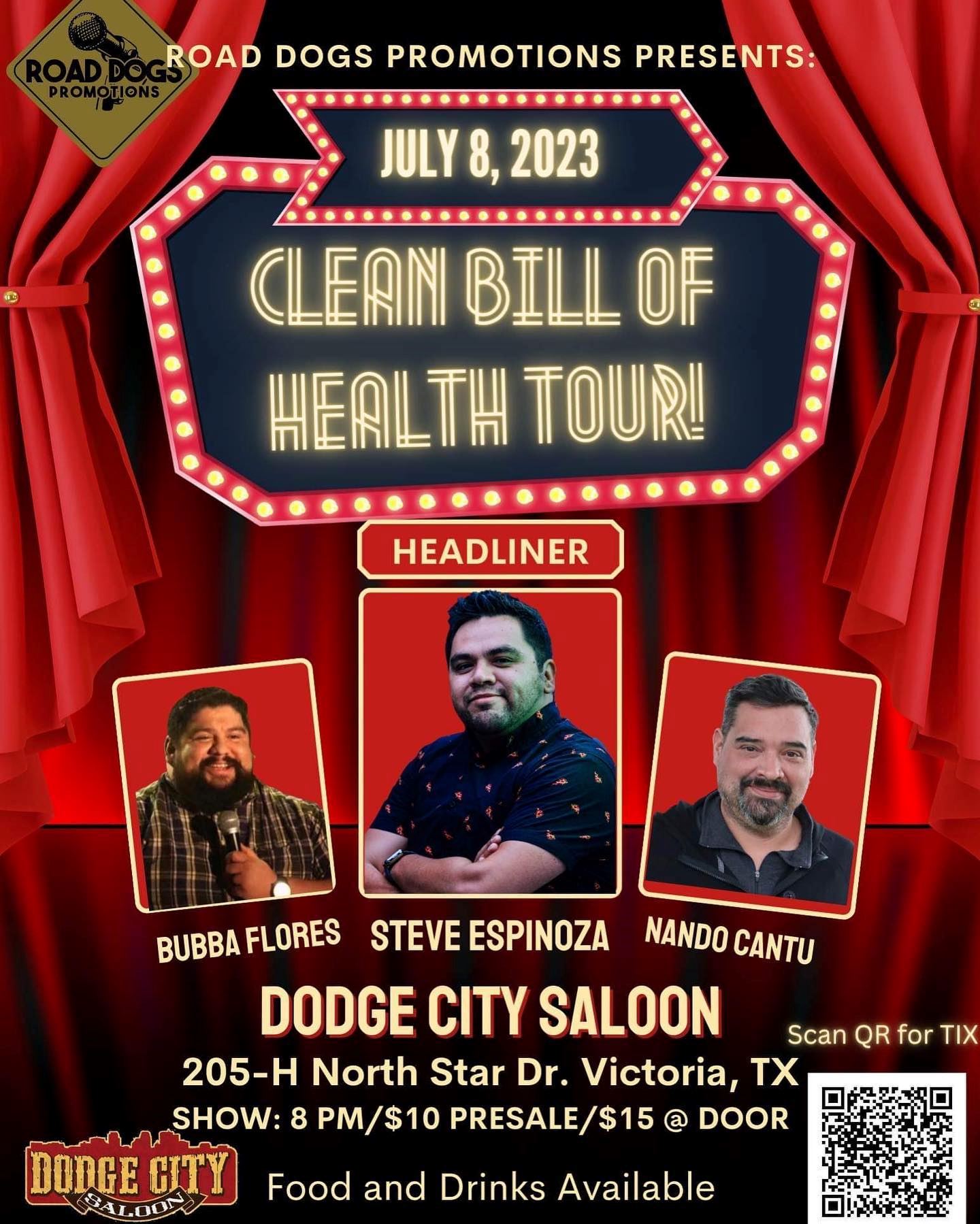 Clean Bill of Health Comedy Tour