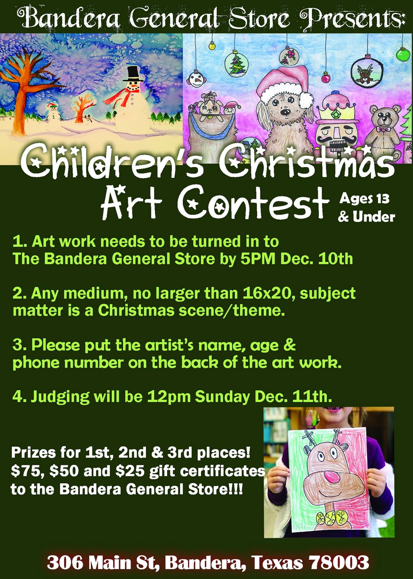 Children's Christmas Art Contest