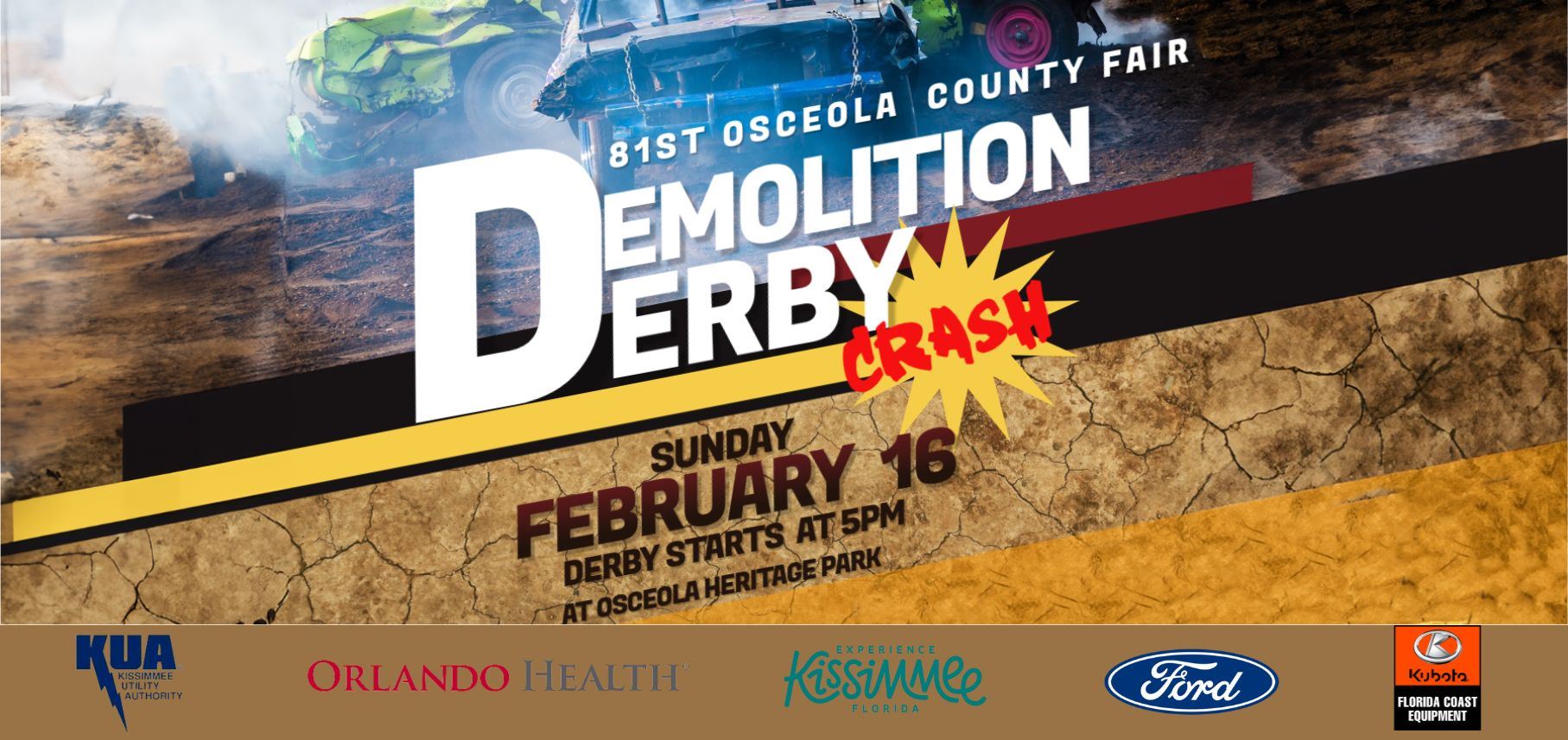 2025 Osceola County Fair Demolition Derby