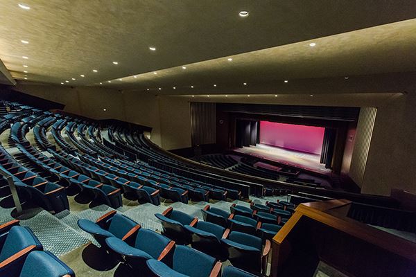 Theater Seating Chart for Kodak Center in Rochester, NY