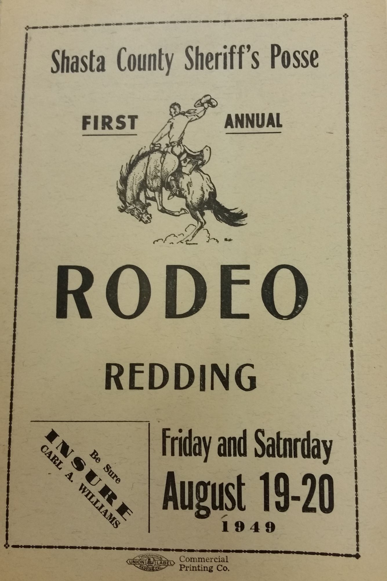 History of the Redding Rodeo