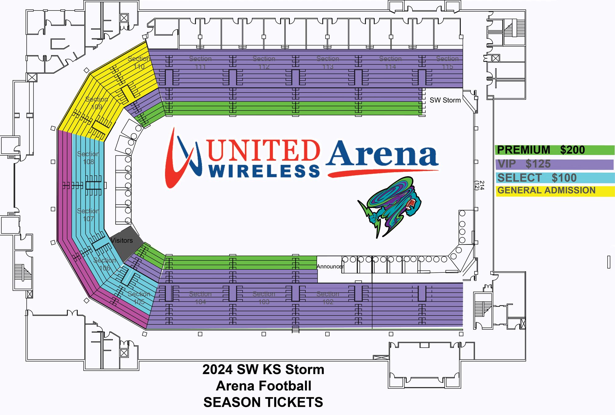 SW Storm Arena Football