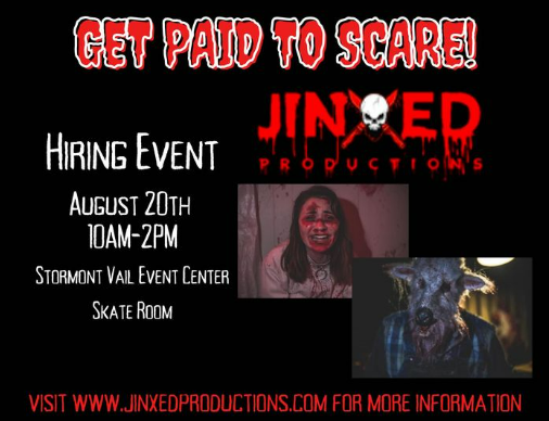 Hiring Event for Scare Actors