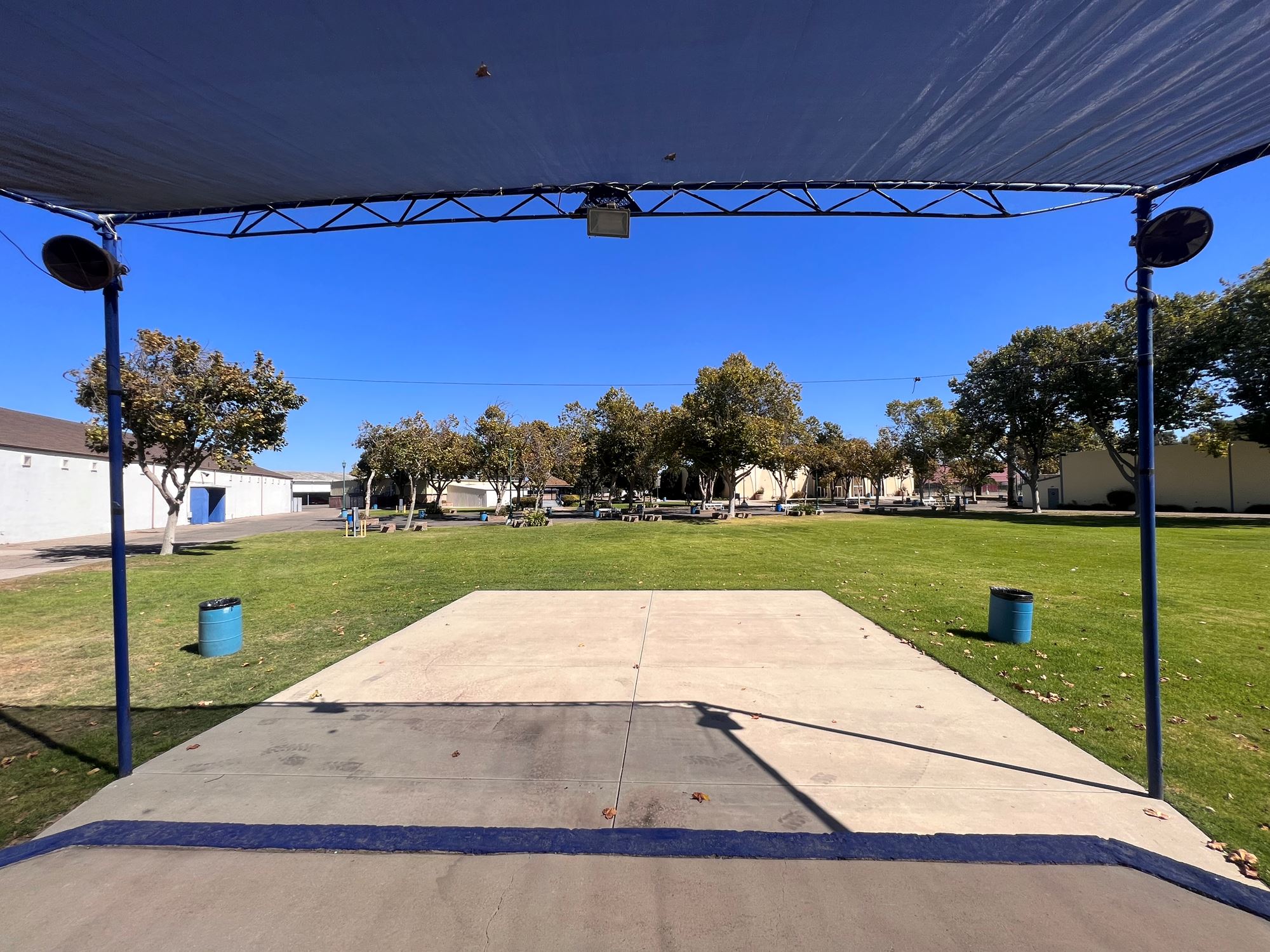 Outdoor Stage & Grass Areas