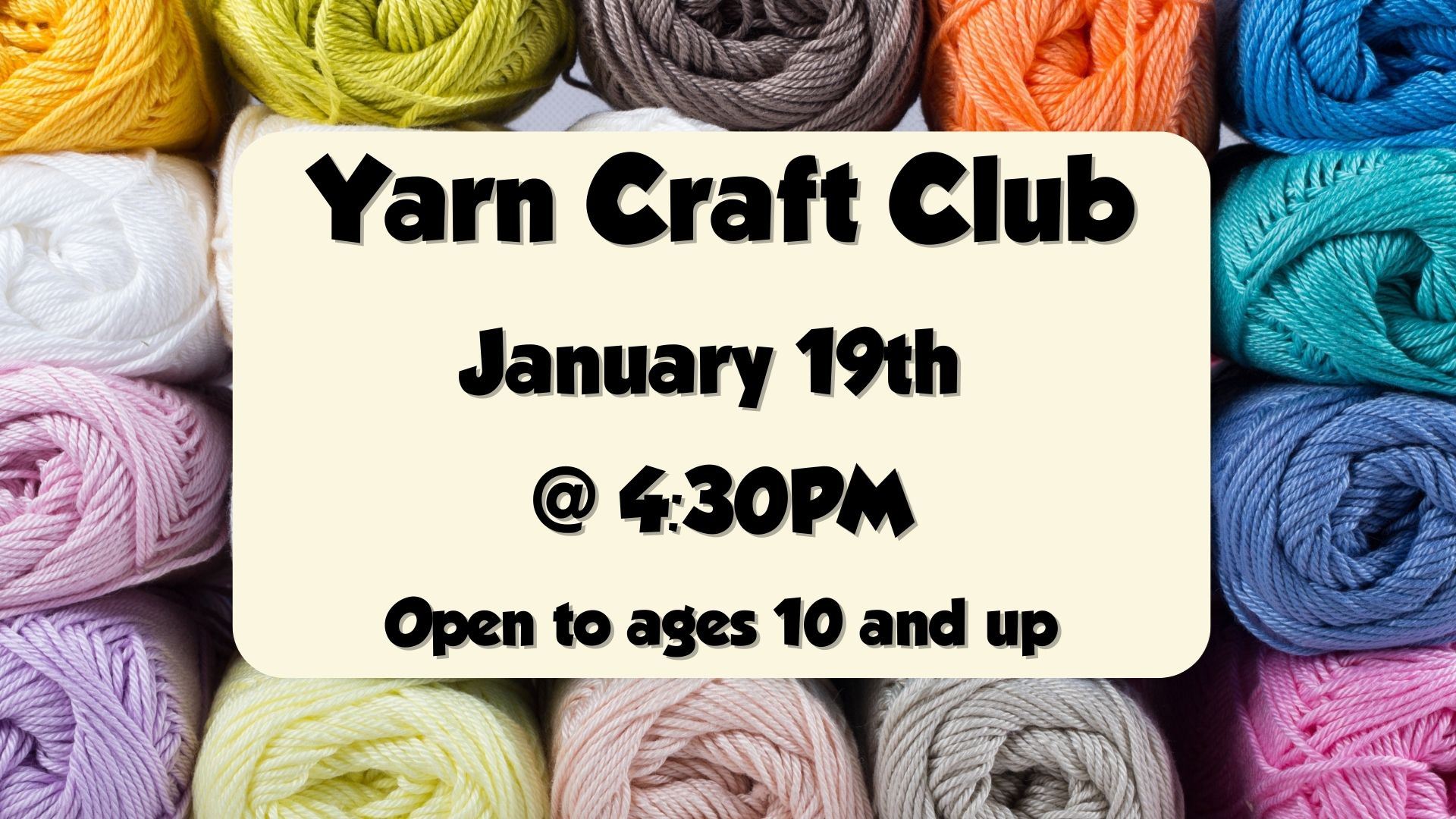 Yarn Craft Club