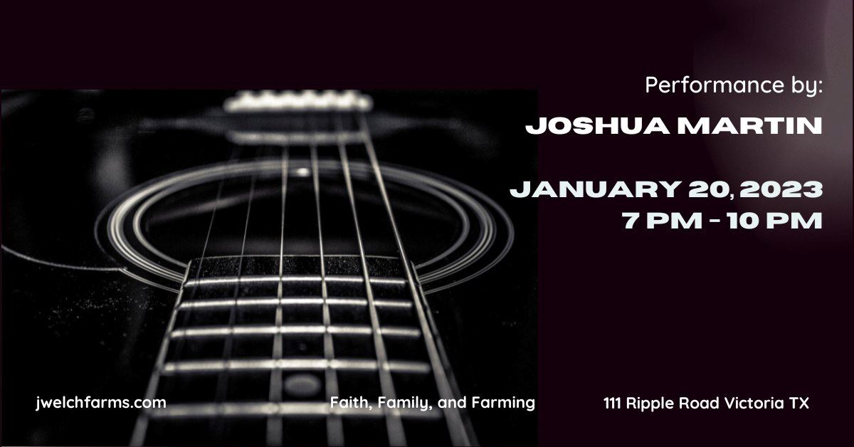 Joshua Martin LIVE