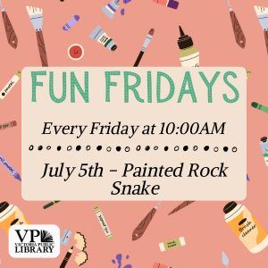 Fun Friday - Rock Snake Painting