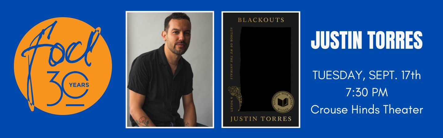 Friends of the Central Library Author Series: Justin Torres