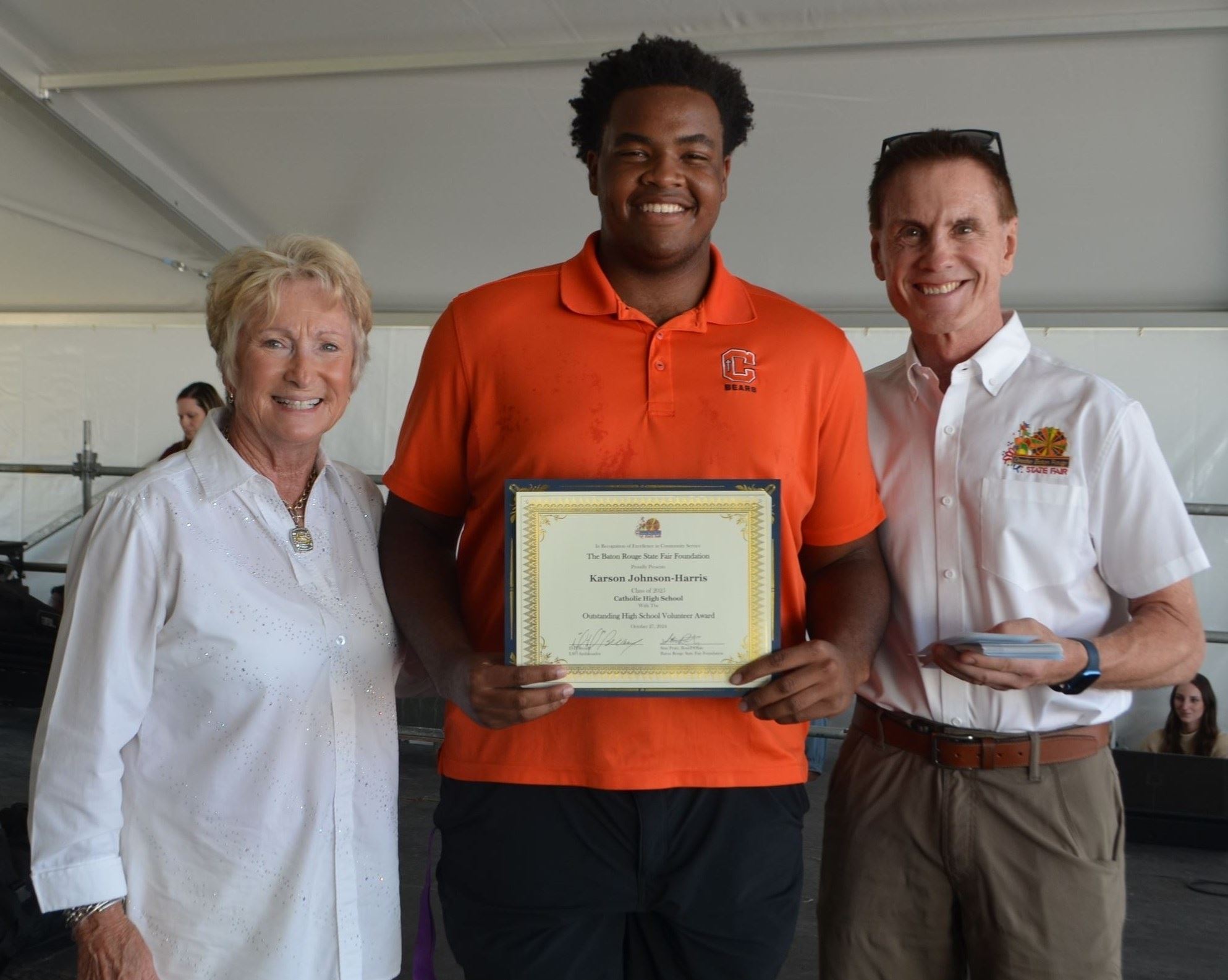 2024 Student Volunteer Award Recipients