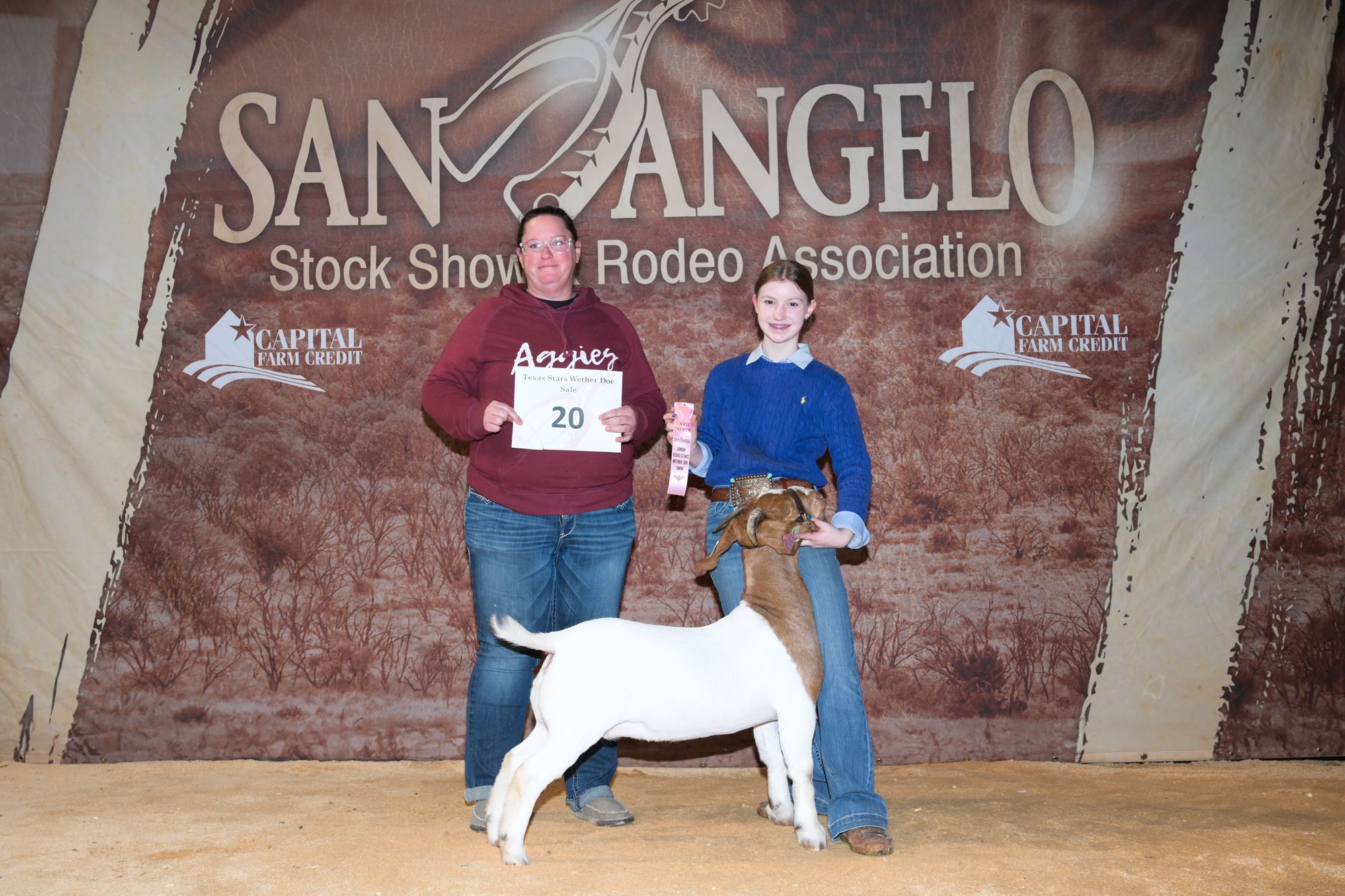 Texas STARS Wether Doe Sale