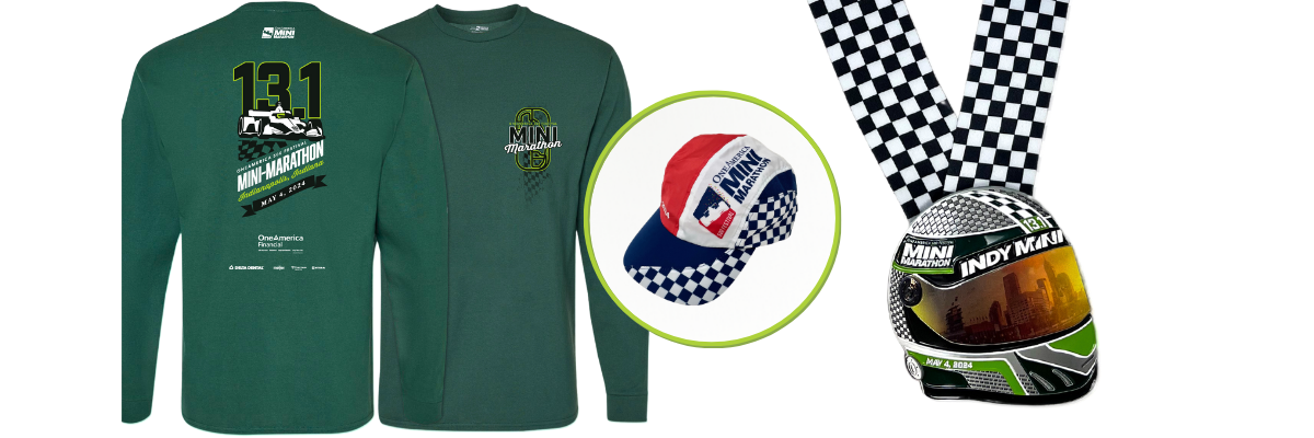 Indy Mini Shirt and Medal