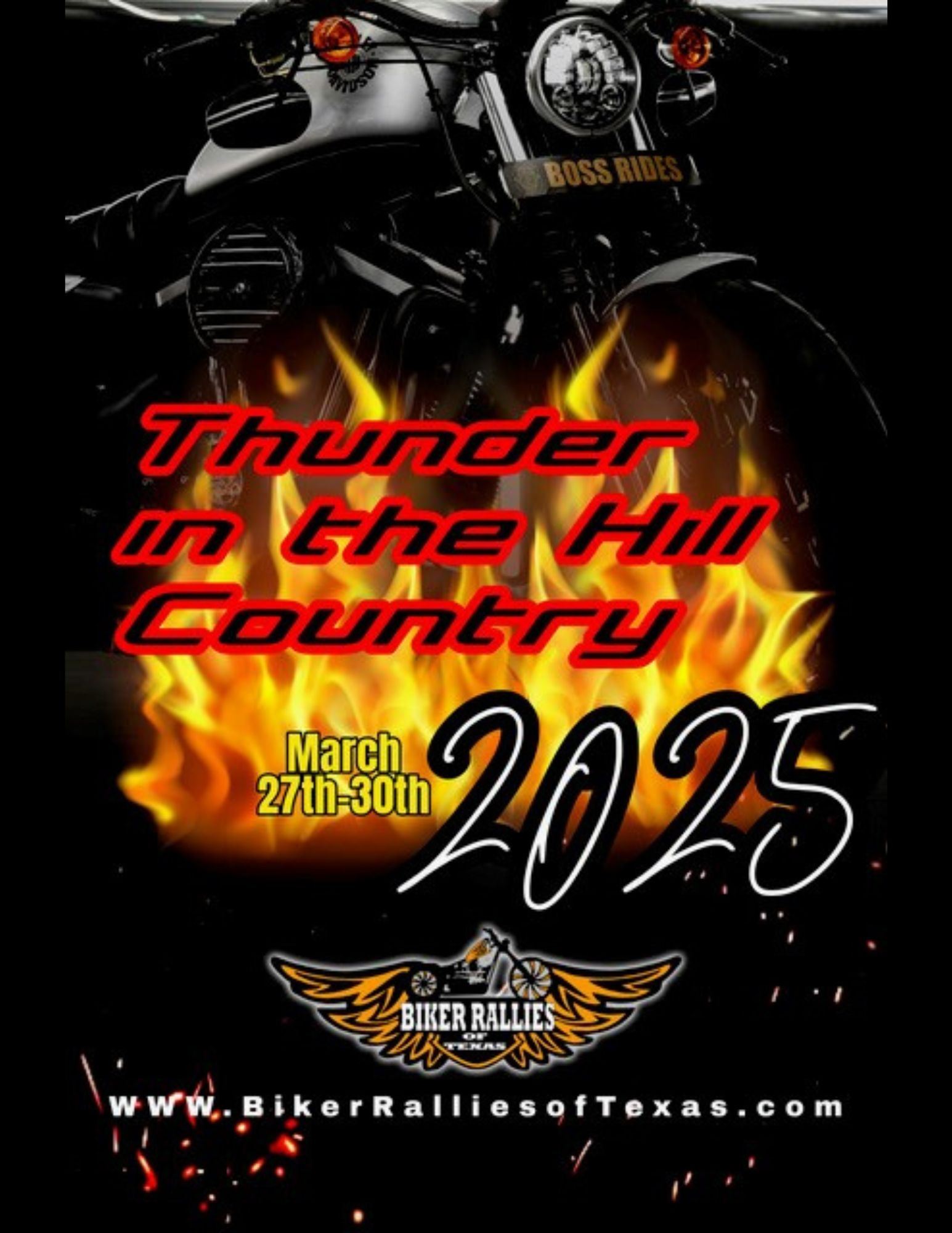 THUNDER IN THE HILL COUNTRY - Biker Rallies of Texas
