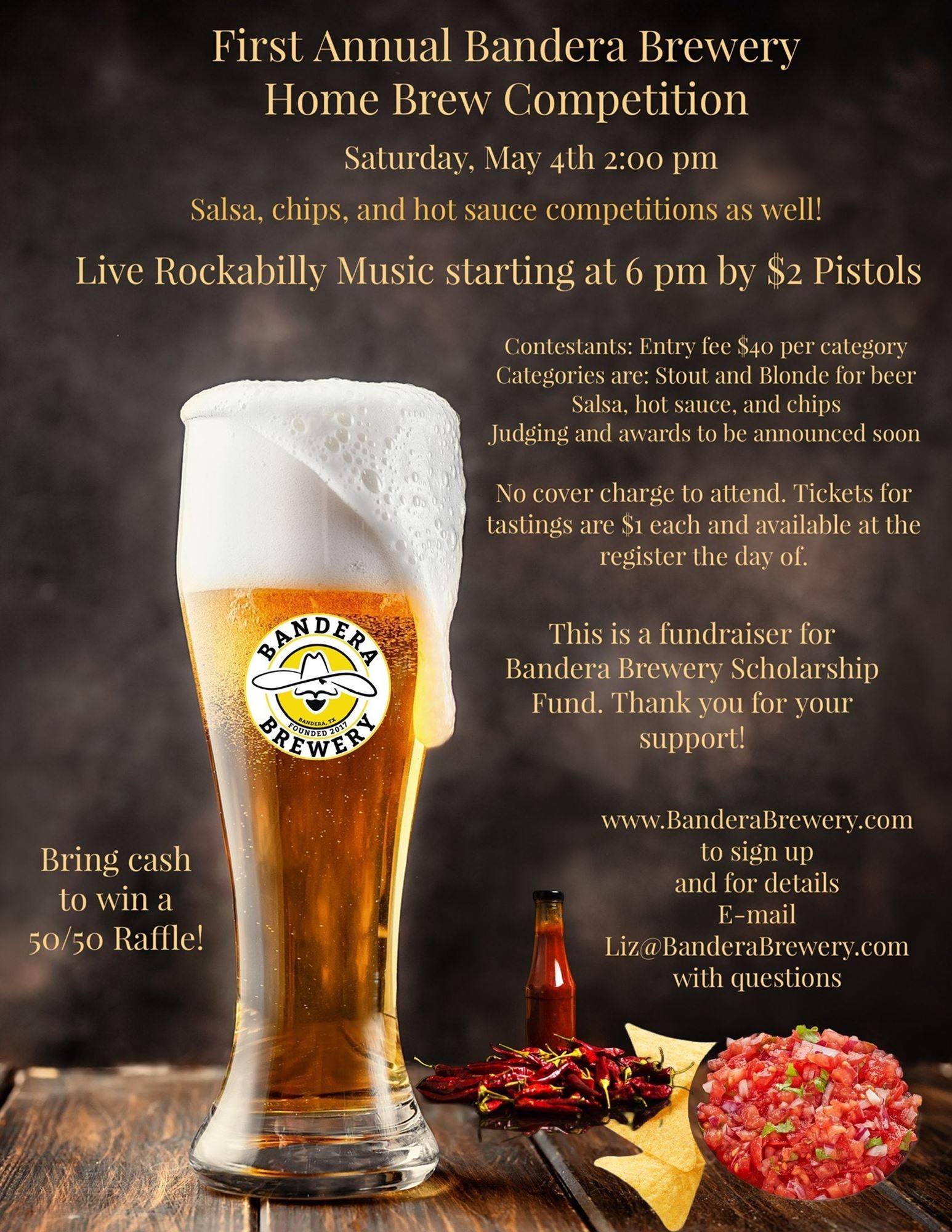 1st Annual Bandera Brewery Home Brew Competition