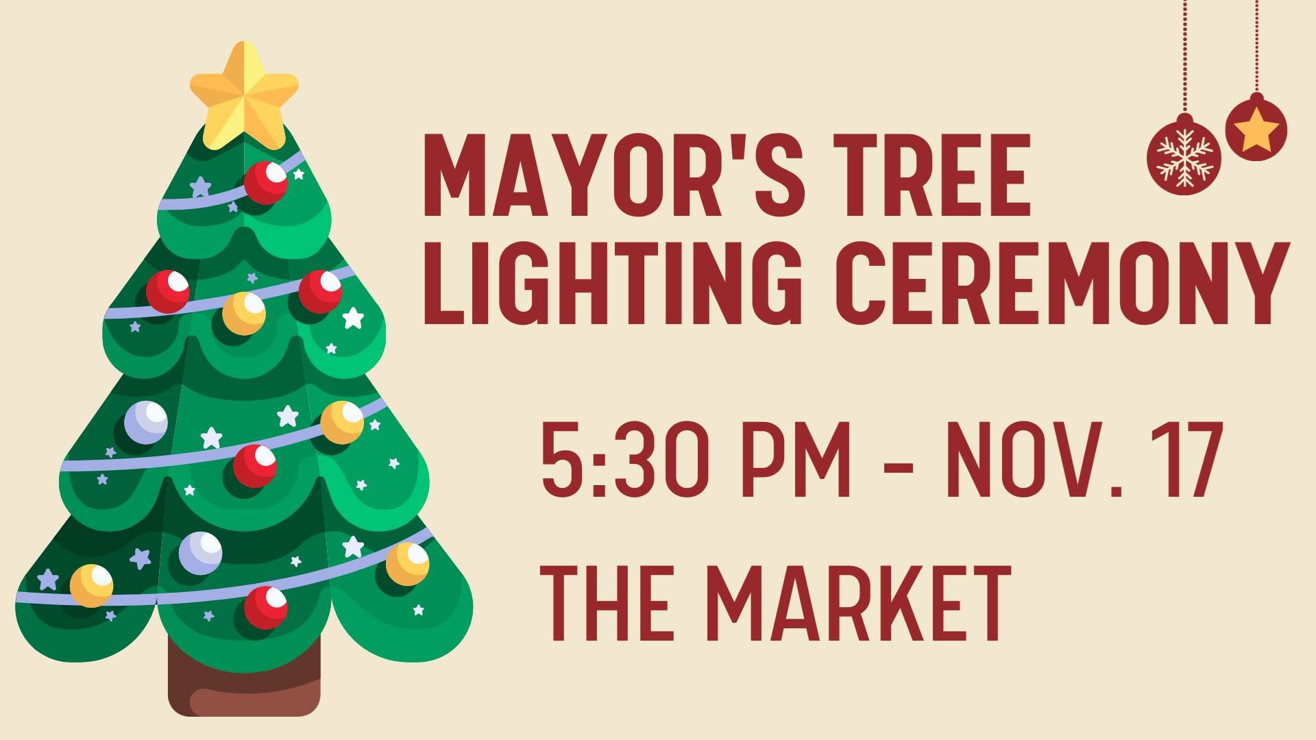 Mayor's Tree Lighting Ceremony