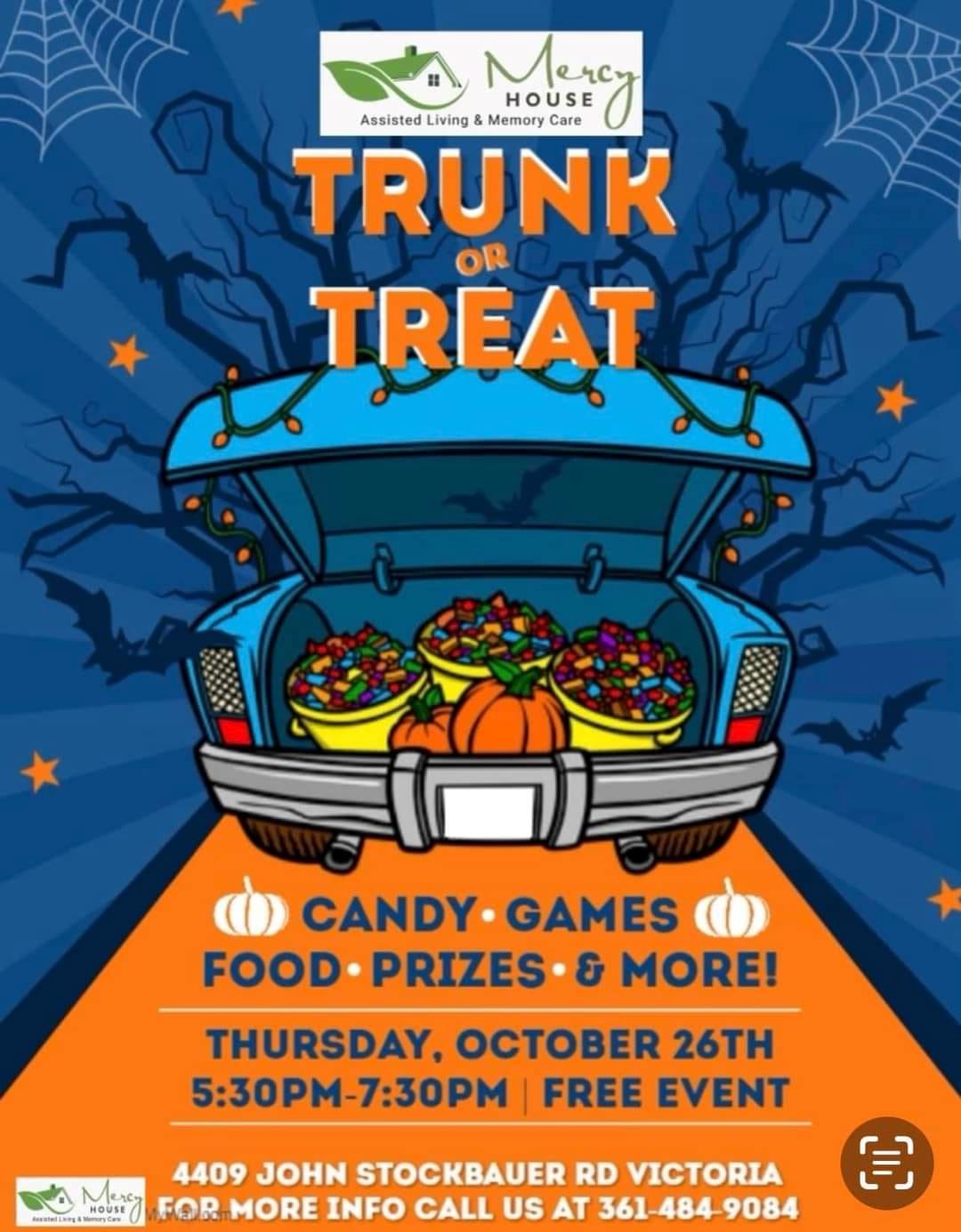 Trunk or Treat at Mercy House