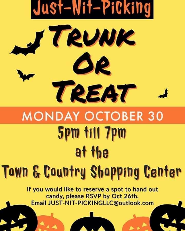 Just-Nit-Picking Trunk or Treat
