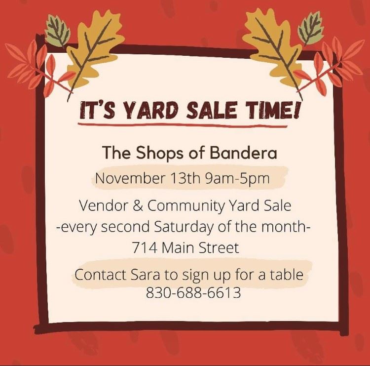 Its Yard Sale Time!
