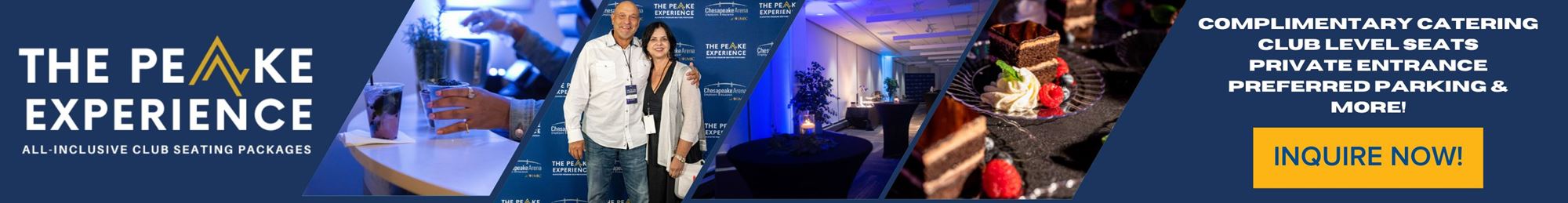 Club Experiences at Chesapeake Arena - Buy The Peake Experience