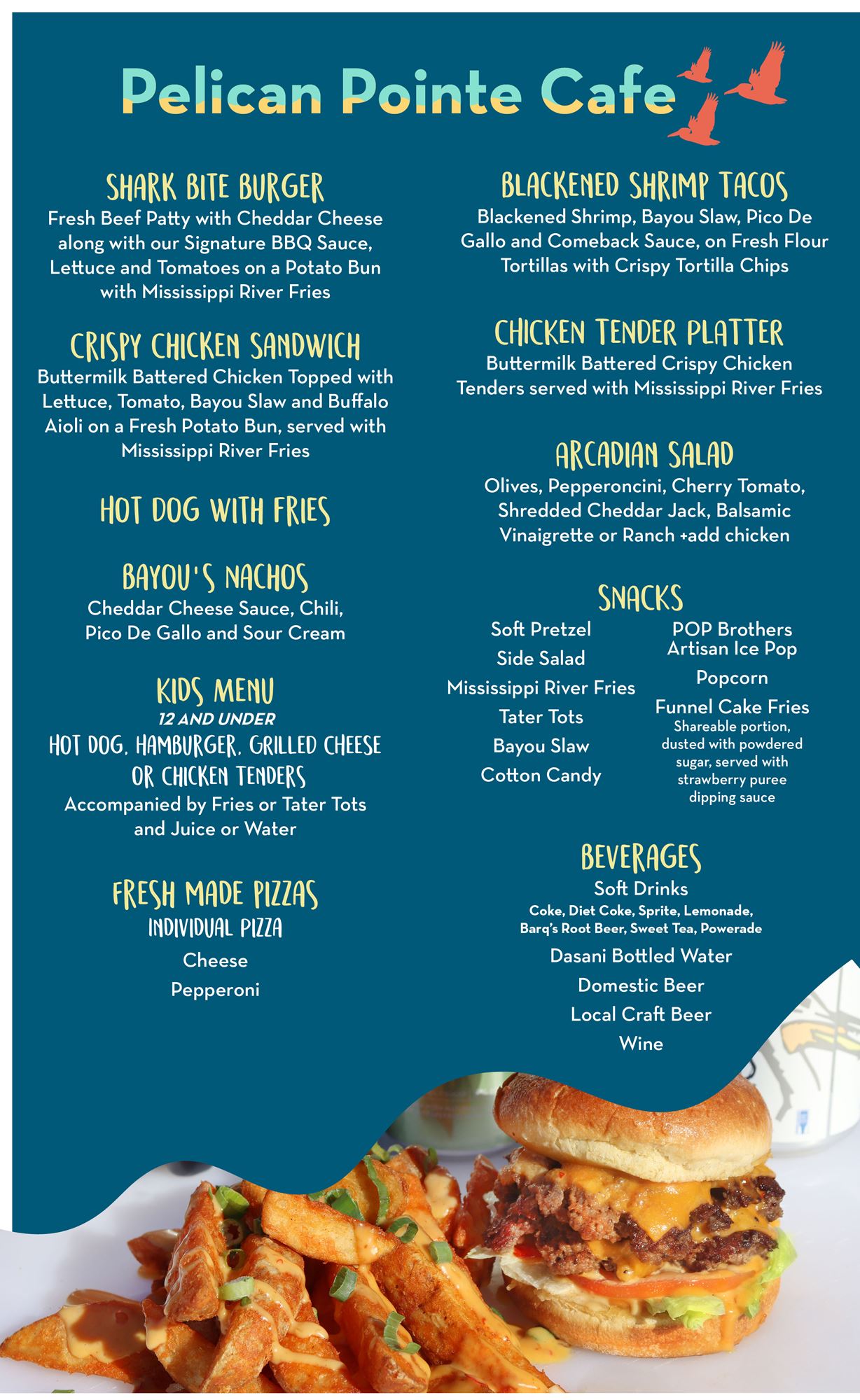 Pelican Pointe Cafe at Mississippi Aquarium