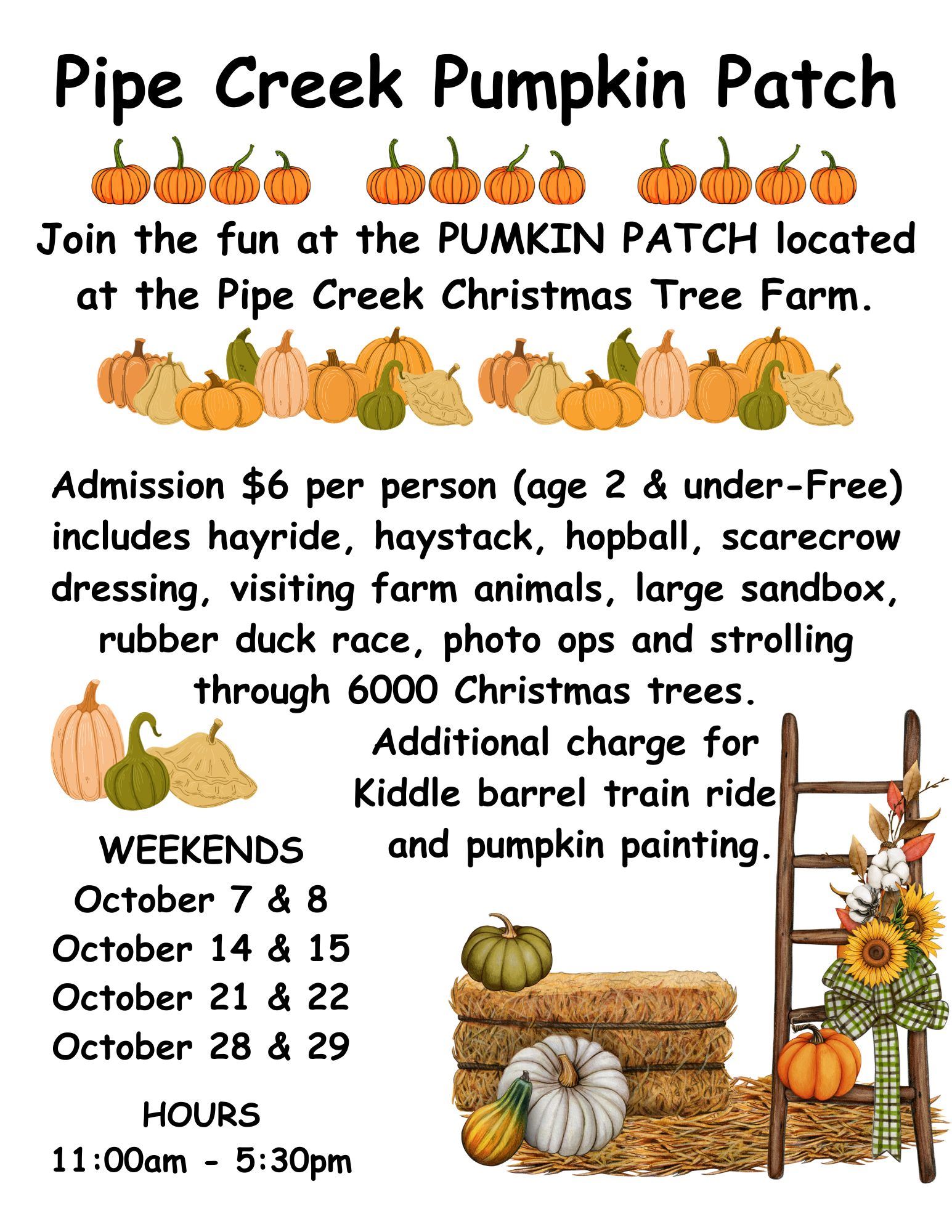 PIPE CREEK PUMPKIN PATCH