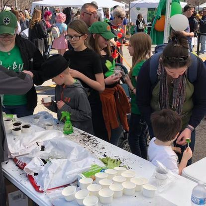 Kids Zone at the Tulsa Irish Festival